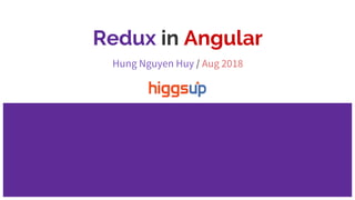 Redux in Angular 2+ | PPT