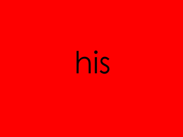 Red words | PPTX
