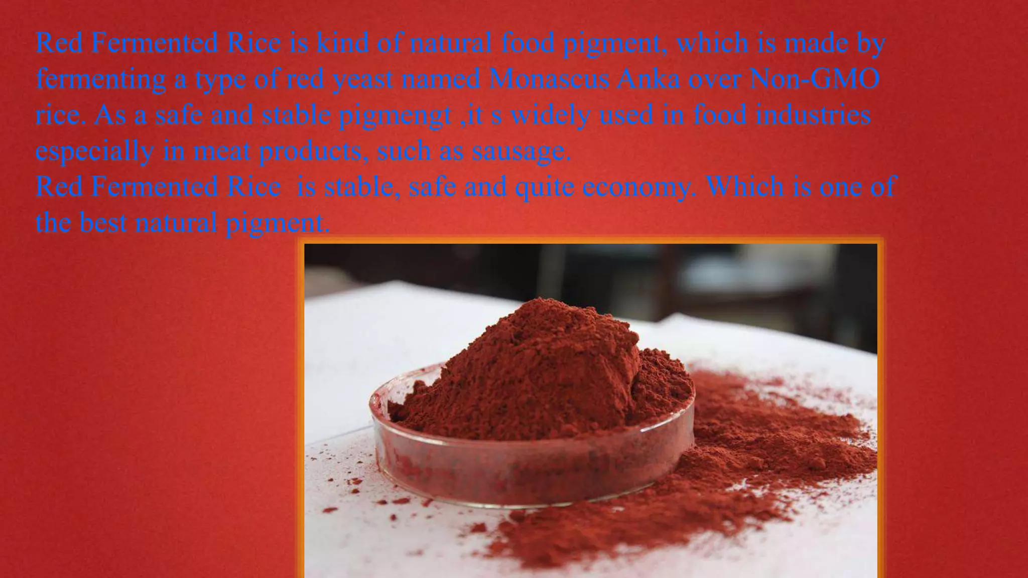 Red yeast rice powder | PPTX
