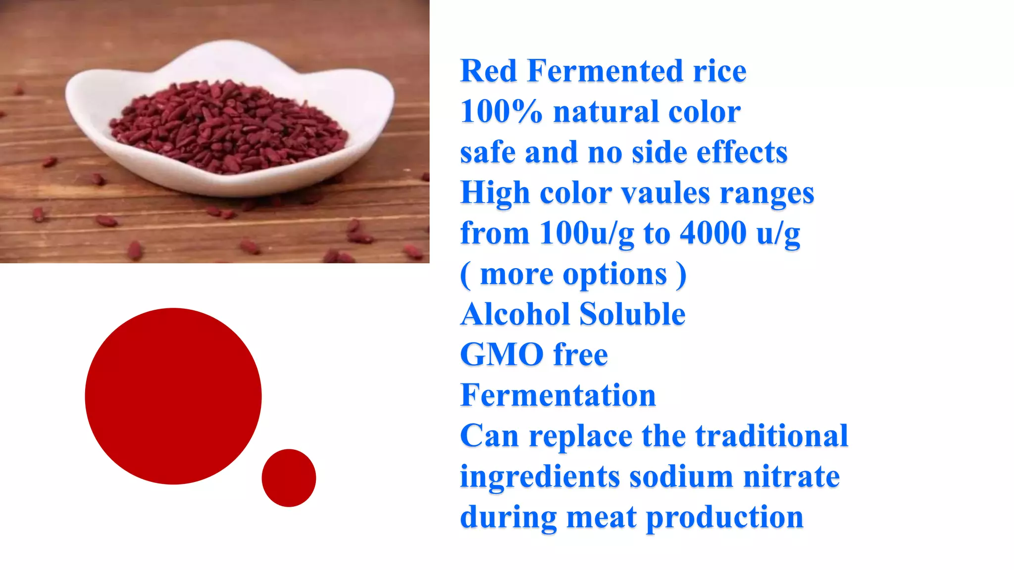 Red yeast rice powder | PPT