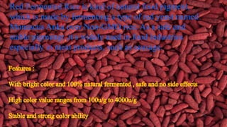 Red yeast rice powder | PPT
