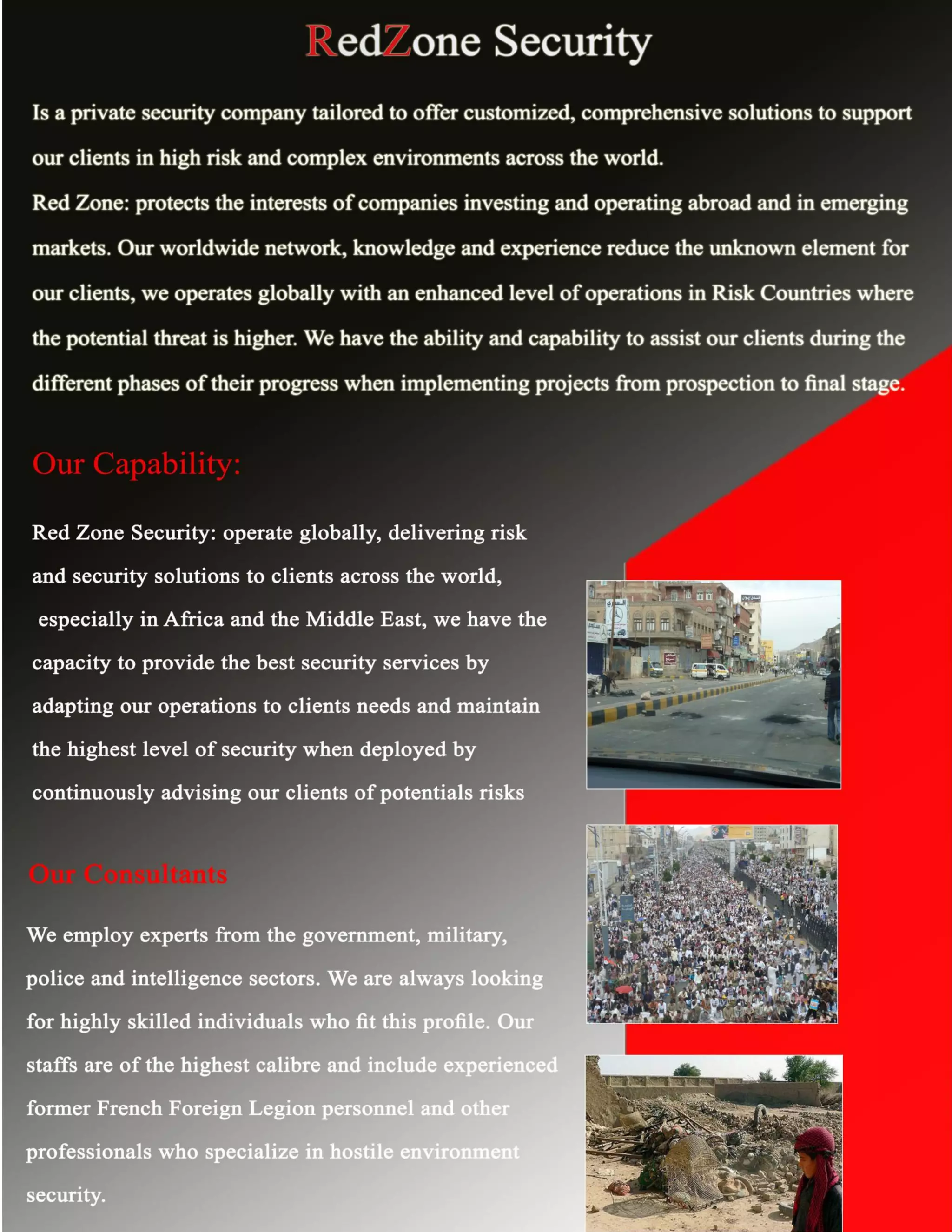 Red zone security english | PDF