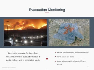 RedZone - Smart Intelligence for natural disaster tracking | PPT