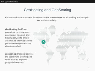 RedZone - Smart Intelligence for natural disaster tracking | PPT