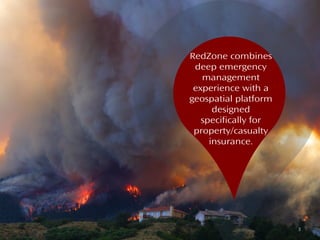 RedZone - Smart Intelligence for natural disaster tracking | PPT