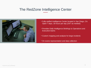 RedZone - Smart Intelligence for natural disaster tracking | PPT