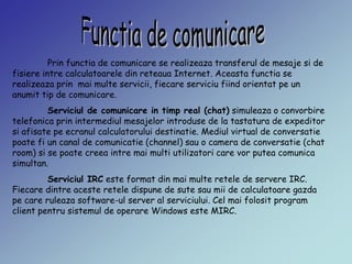 Rețeaua Internet.ppt