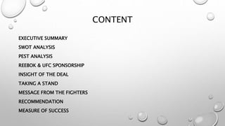 Reebok | PPTX | Business | Business and Finance