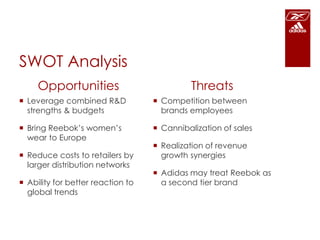 Reebok Presentation Final | PPTX