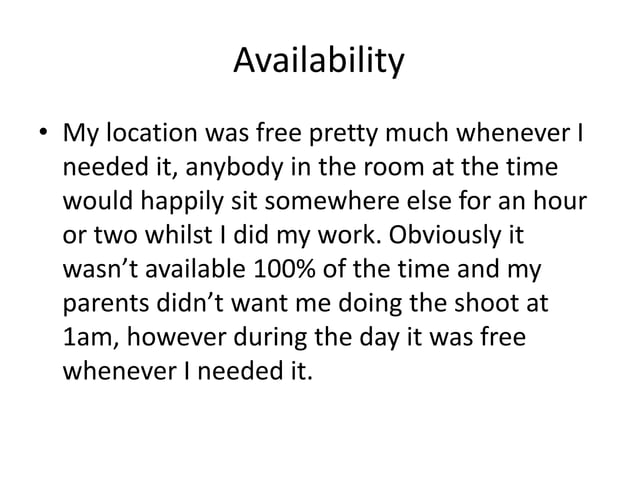 Reece assessment | PPT