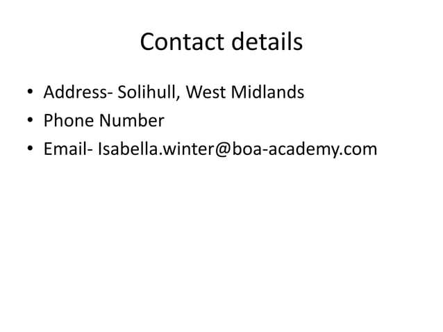 Reece assessment | PPT