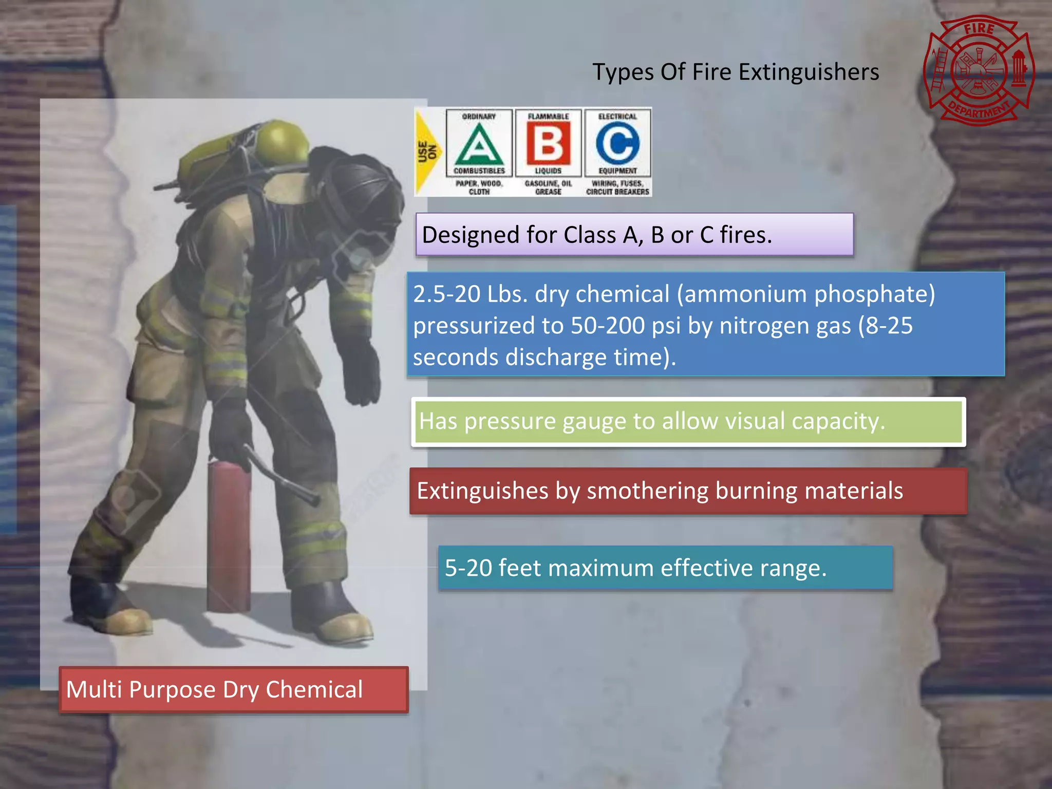 Reece fire extinguisher ppt | PPT