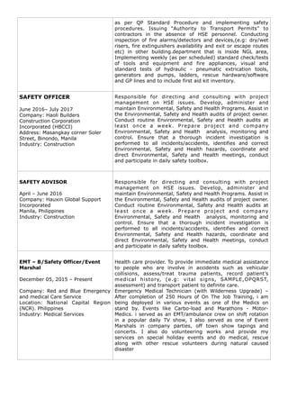 Reece mas NGL firefighter. | PDF