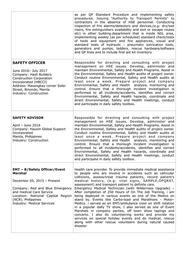 Reece mas NGL firefighter. | PDF