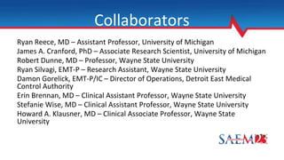 Tale of Two Cities: Cardiac Arrest Outcomes in Flint and Detroit ...