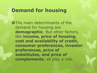Real Estate Economics | PPTX