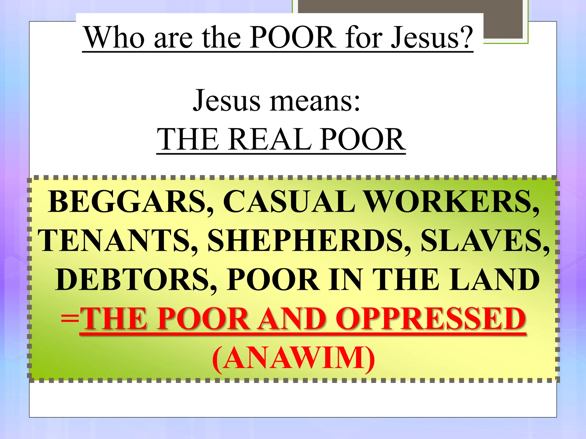 ReEd 102 Lesson 3 Beatitudes.ppt RELIGIOUS EDUCATION | PPT