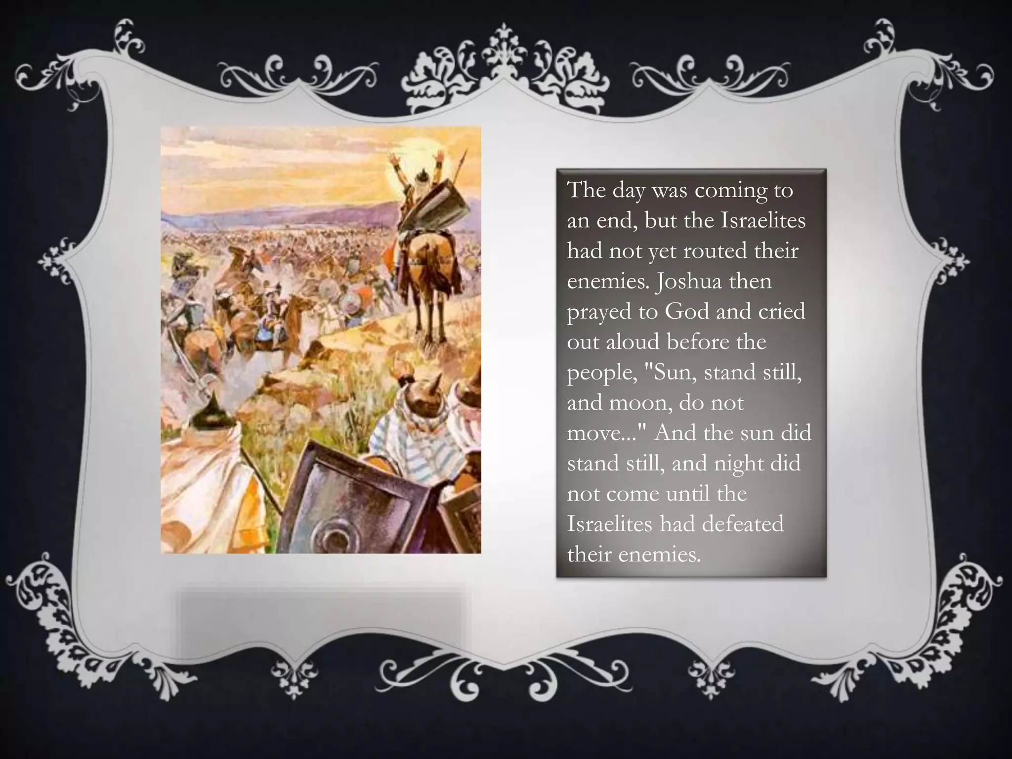 Entry into the Promise Land | PPTX