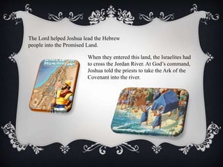 Entry into the Promise Land | PPTX