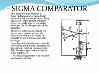 Reed and sigma type comparators | PPSX
