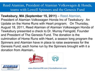 Reed Atamian | Home Runs with Heart | Lowell Spinners | The Genesis ...