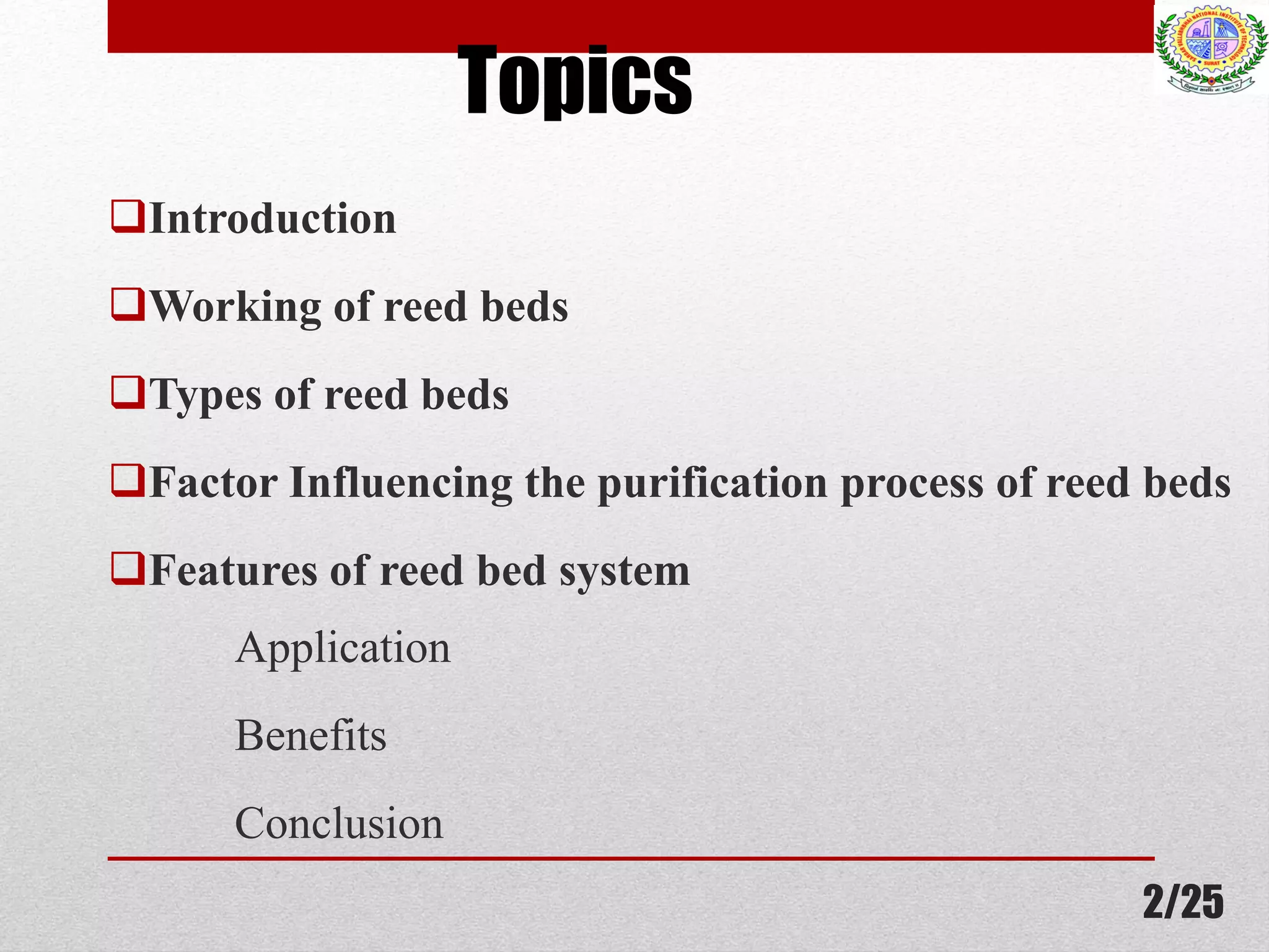 Reed bed technology | PDF