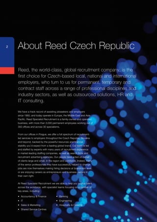 Reed Specialist Recruitment Czech Republic | PDF