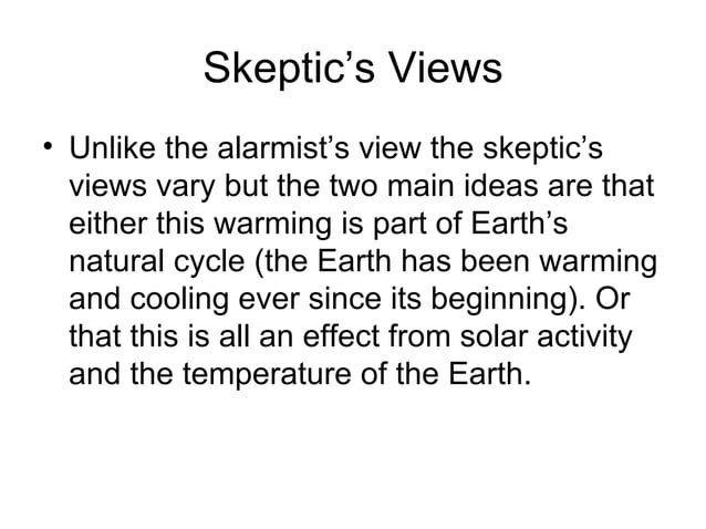 Reed,Global Warming Power Point Presentation | PPT | Environment | Science
