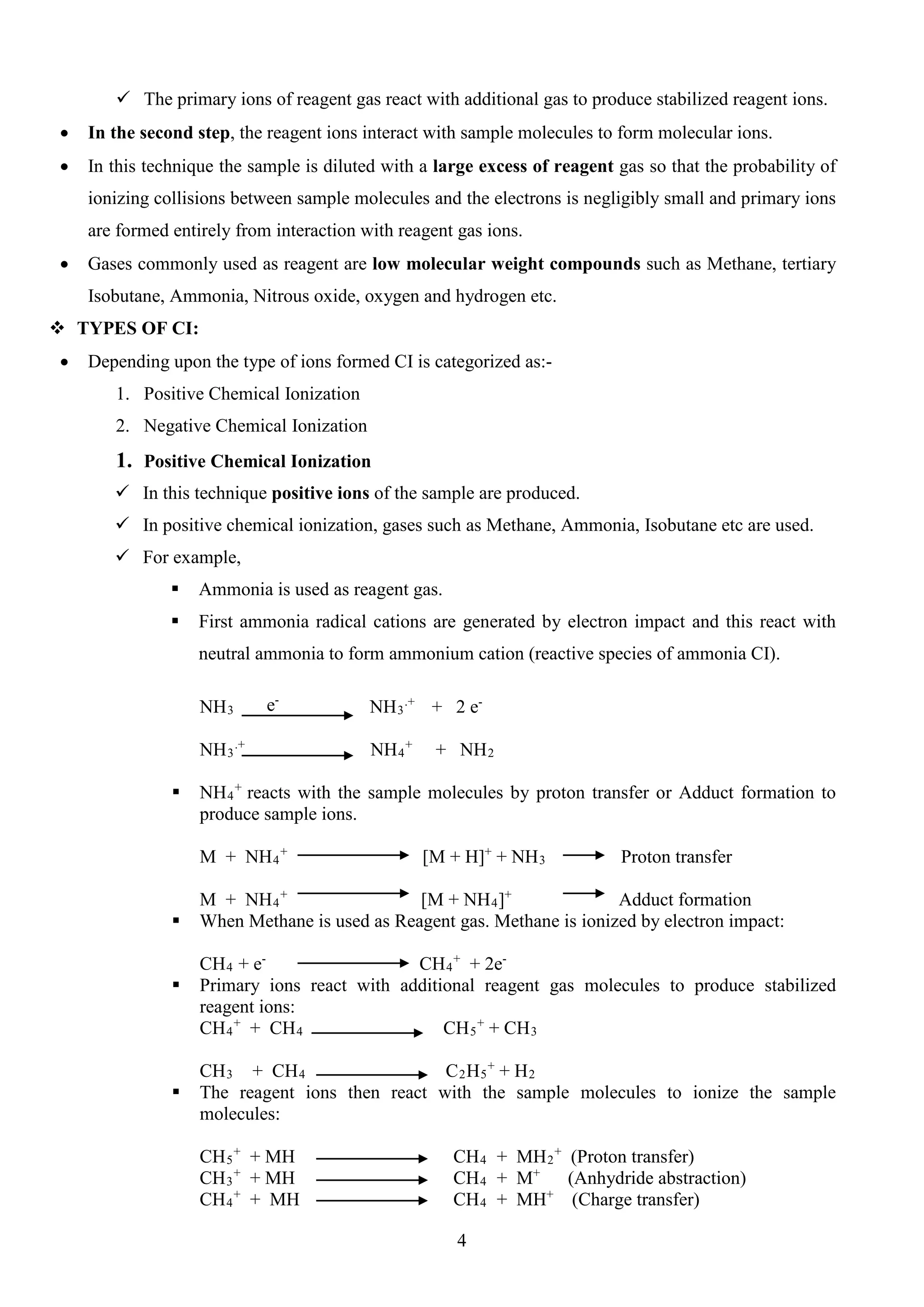 Ionizaion Techniques - Mass Spectroscopy | PDF