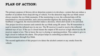 Drowsy Driver detection system | PPTX