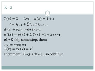 Reed solomon Encoder and Decoder | PPTX