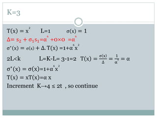 Reed solomon Encoder and Decoder | PPTX