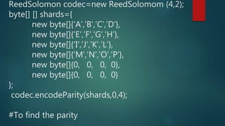 Reed solomon code | PPTX