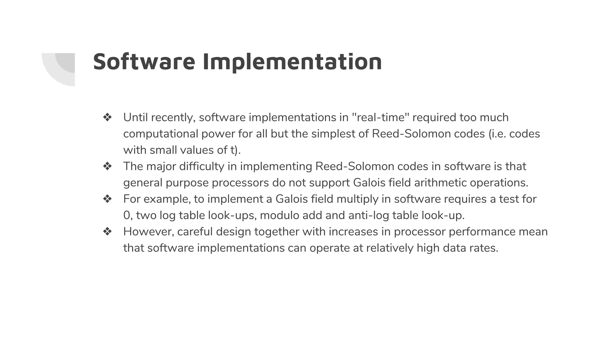 Reed solomon codes | PPTX