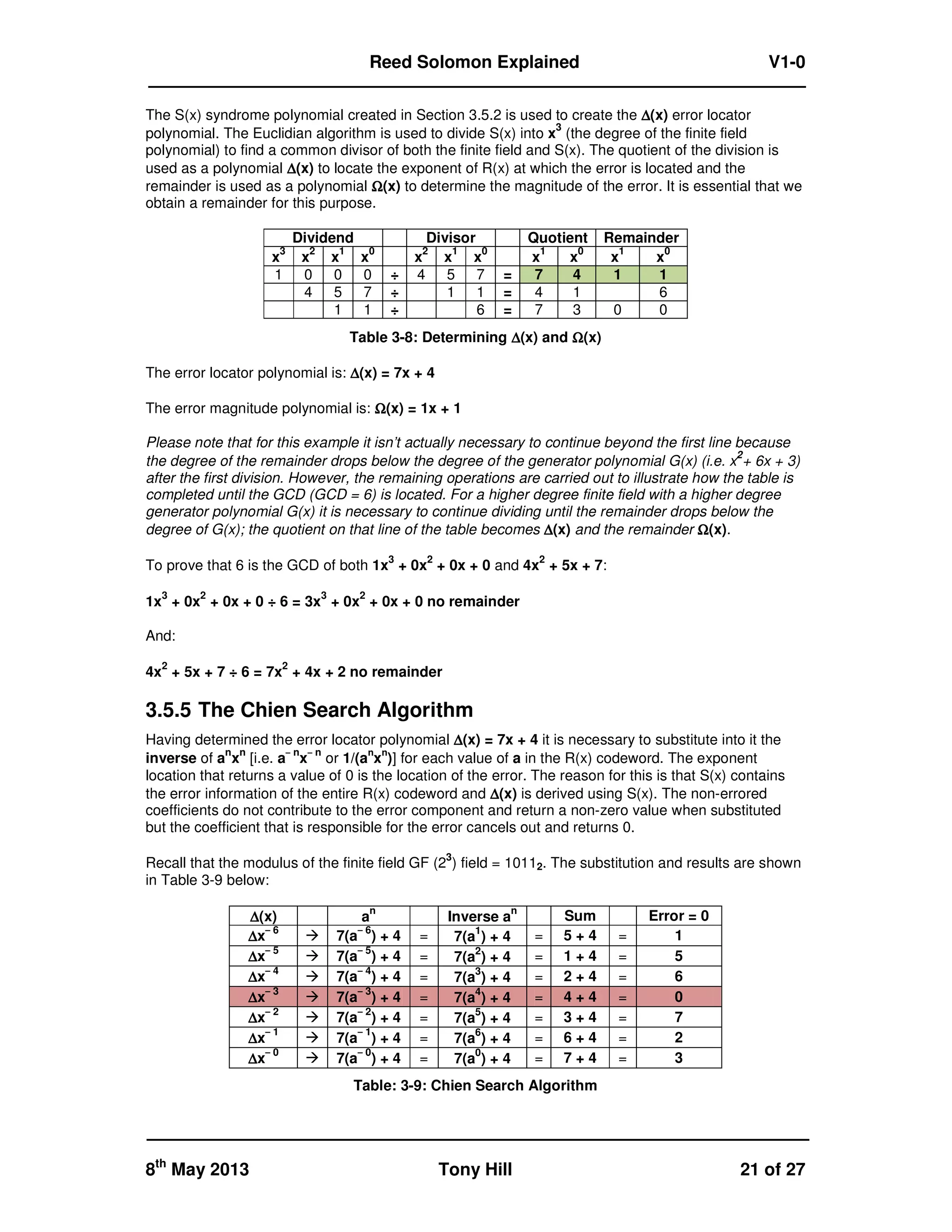 Reed solomon explained v1 0 | PDF