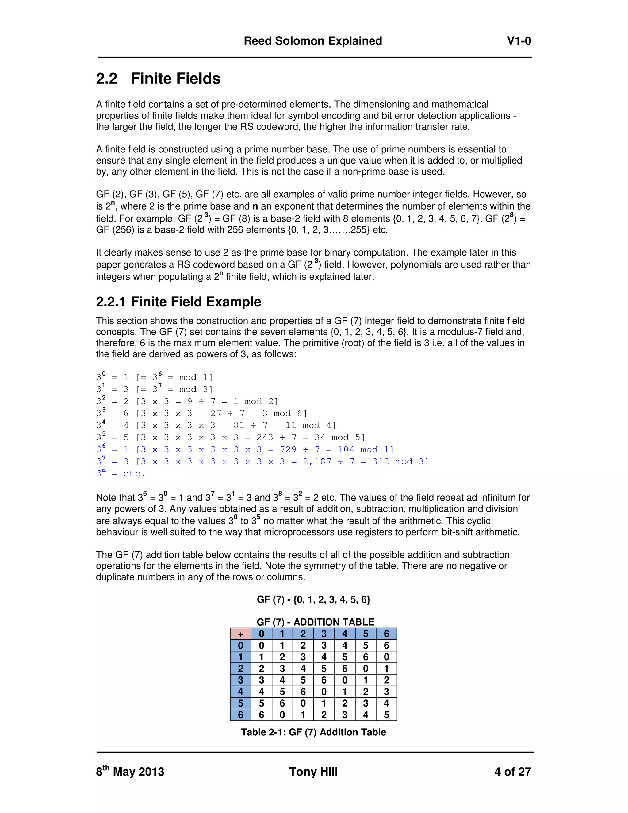Reed solomon explained v1 0 | PDF