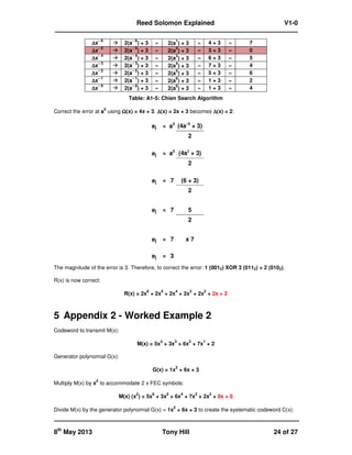 Reed solomon explained v1 0 | PDF