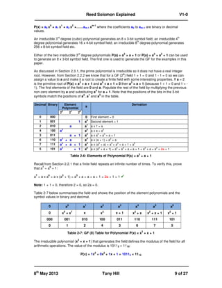 Reed solomon explained v1 0 | PDF