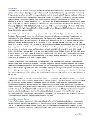 Reed T. Curtis Research Proposal for Stockholm University | PDF