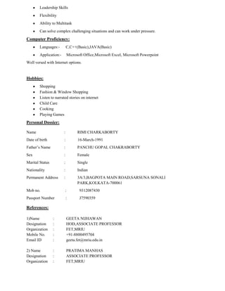 Reeeeeeesssssuuuuummeee | PDF