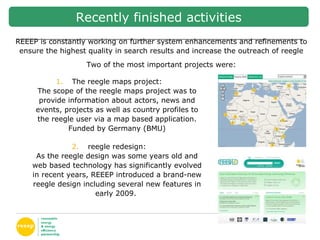 Introduction to REEEP and reegle | PPT