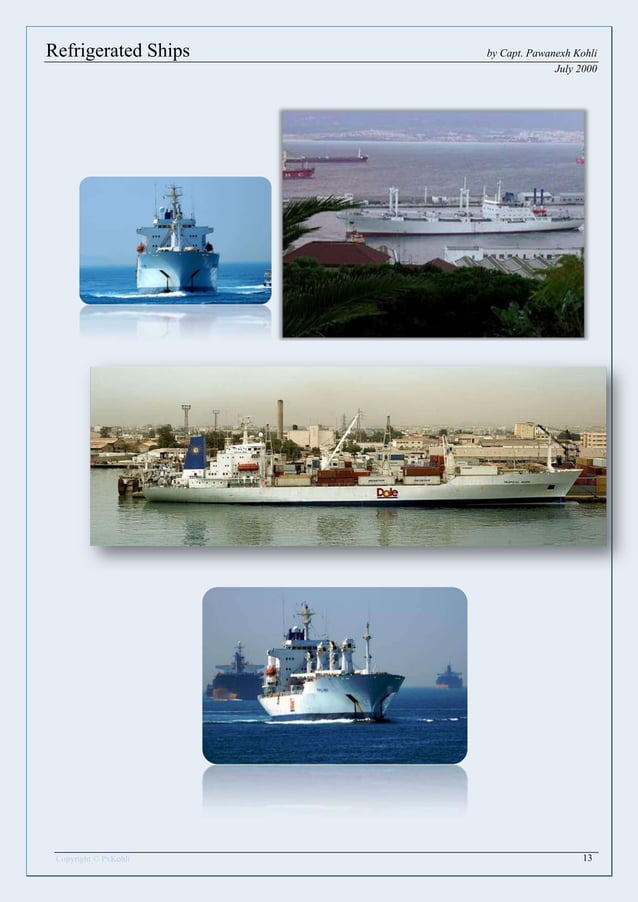 Reefer Vessels | PDF | Chemistry | Science