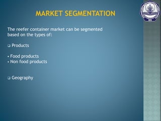 Reefer container market | PPTX