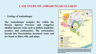 REE IN CARBONATITE and caae study on ambadungar | PPTX