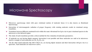 reeja seminar.pdf rotational spectroscopy | PDF