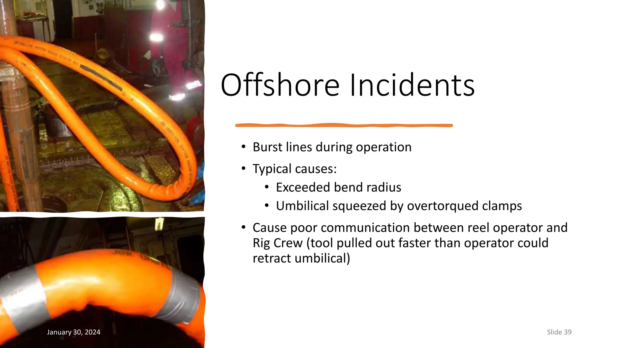 Reel and Umbilical Training for Subsea Hose Reels and Umbilicals | PPTX