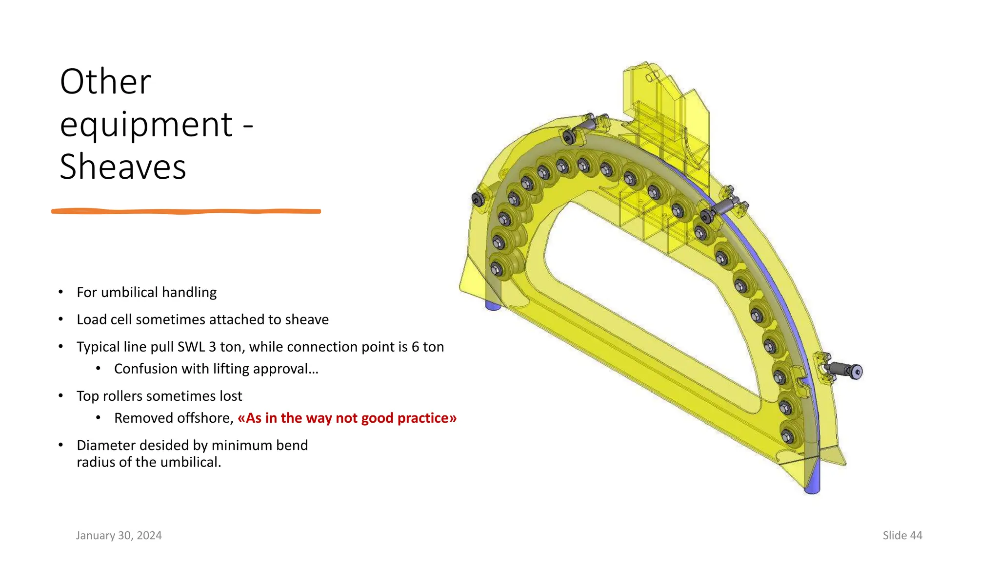 Reel and Umbilical Training for Subsea Hose Reels and Umbilicals | PPTX