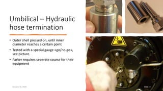 Reel and Umbilical Training for Subsea Hose Reels and Umbilicals | PPTX