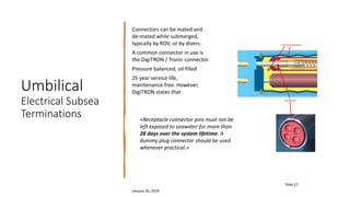 Reel and Umbilical Training for Subsea Hose Reels and Umbilicals | PPTX