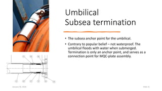 Reel and Umbilical Training for Subsea Hose Reels and Umbilicals | PPTX